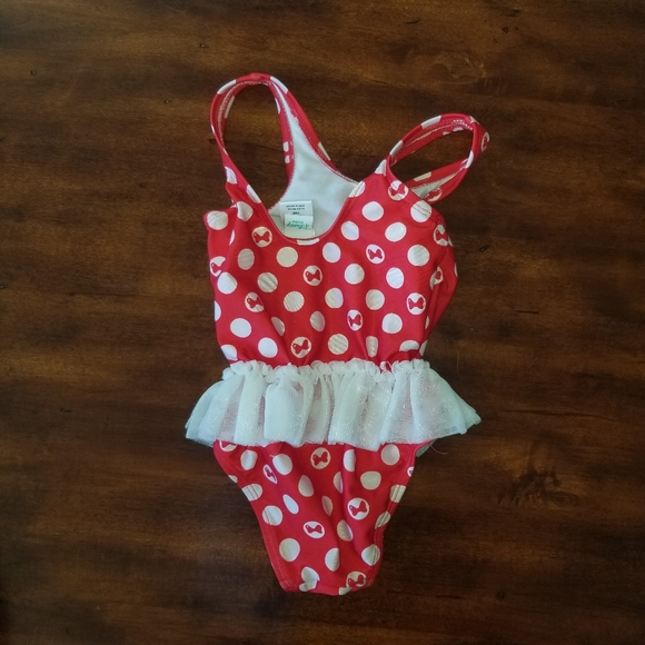 Disney | Swim | Minnie Mouse One Piece Tutu Swimsuit | Poshmark